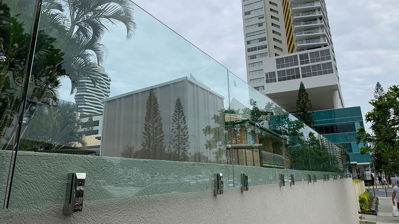 Face mount smarter spigot - Glass balustrade installation Gold Coast ...
