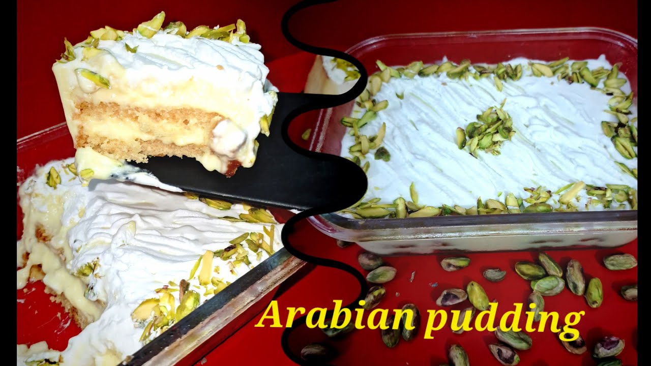 Arabian pudding|easy n tasty pudding recipe |eggless pudding|party ...