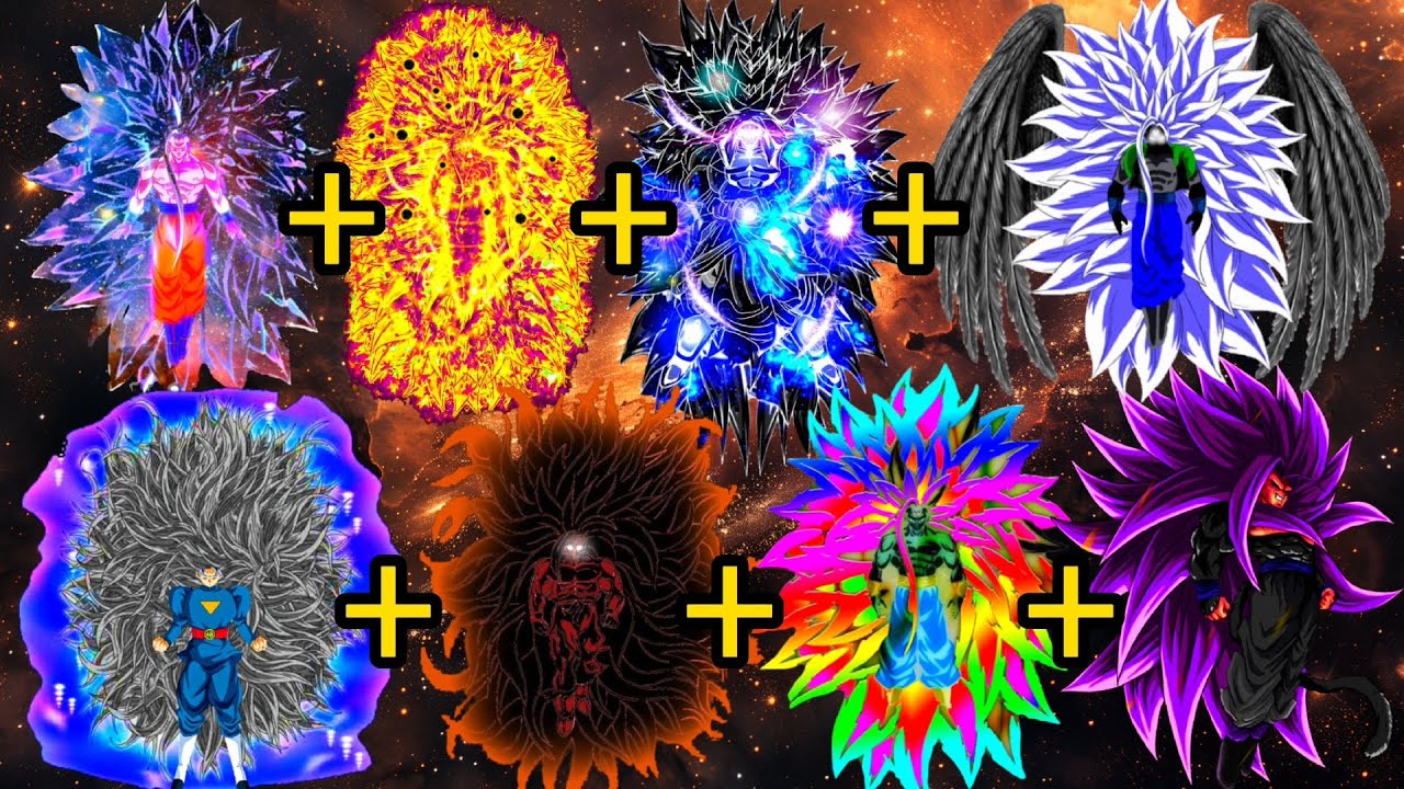 Who is Strongest? | Fusion of Every Super Saiyan Infinity Part 3 🔥 ...