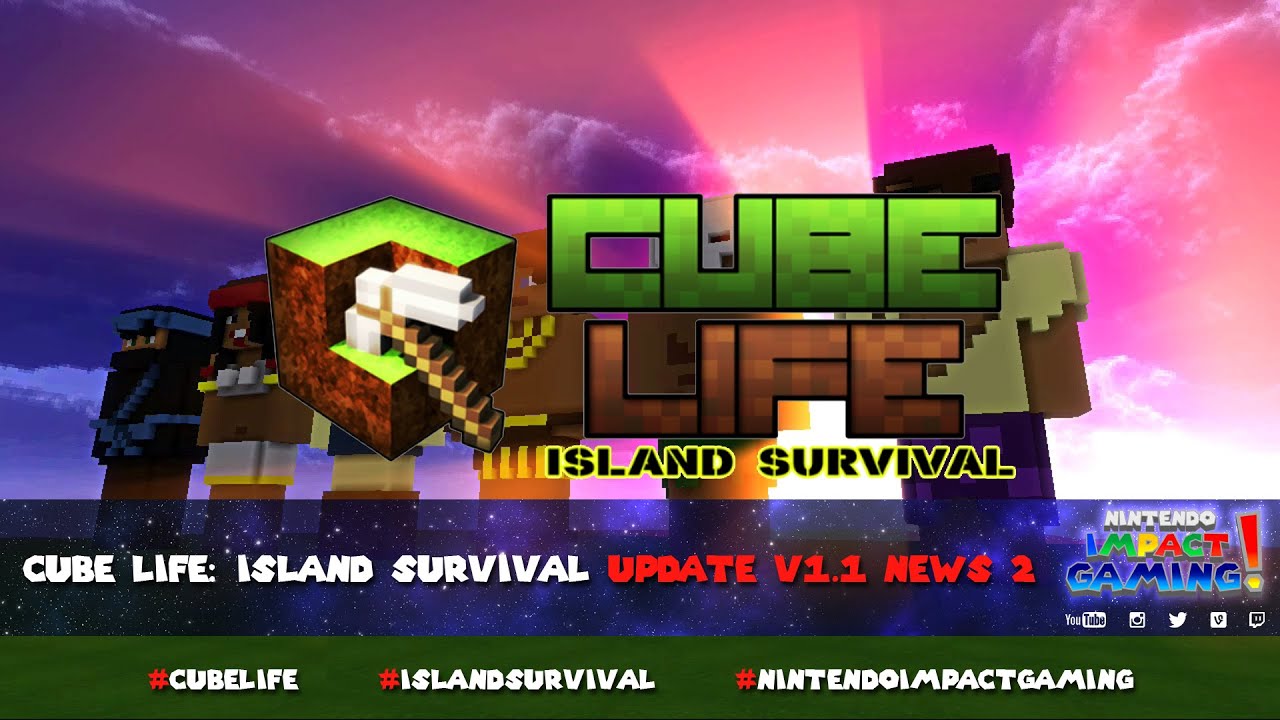 Cube Life: Island Survival Update v1.1 News 2 - YouTube