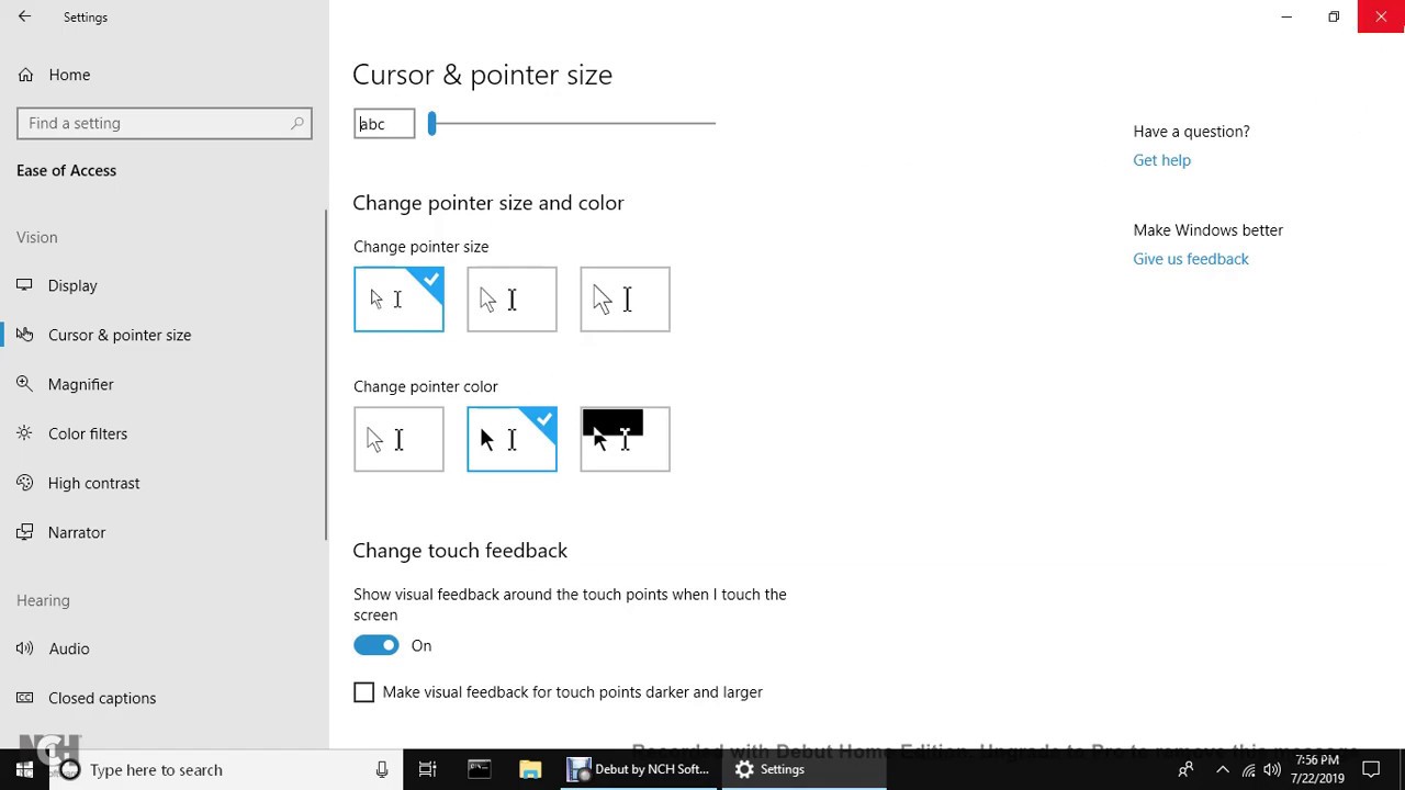 How TO GET A BLACK CURSOR IN WINDOWS 10 - YouTube