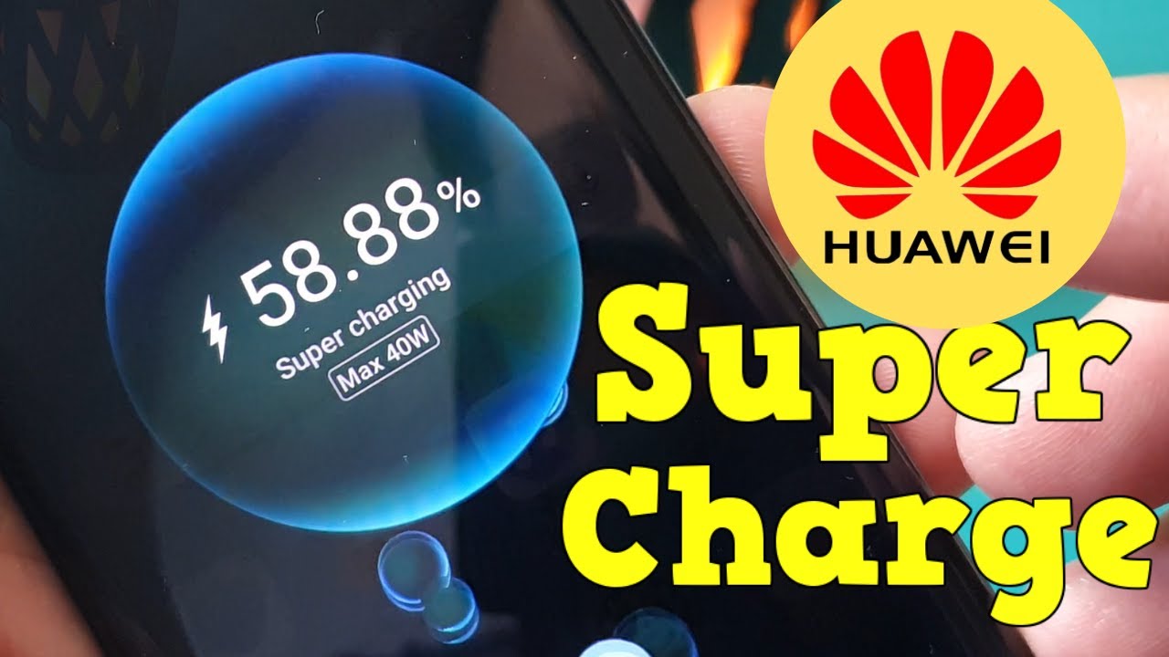 Huawei Super Charge - 40W Charging on P30 Pro - 60% Charge in just 30 ...