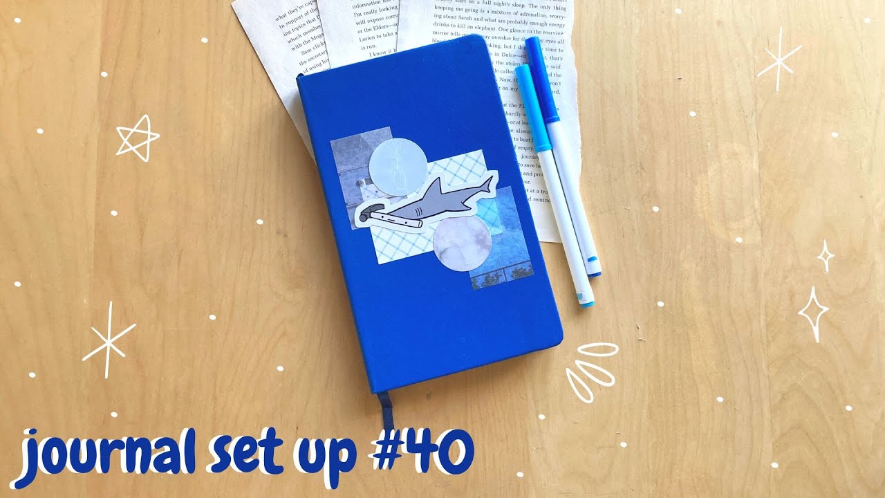 starting my 40th journal! | journal set up #40 - YouTube