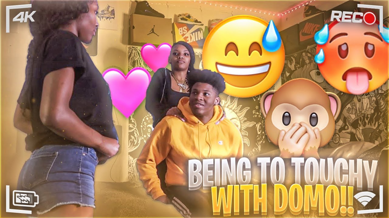 Being To Touchy With Domo🤭…(Ab tried to leave👀) - YouTube