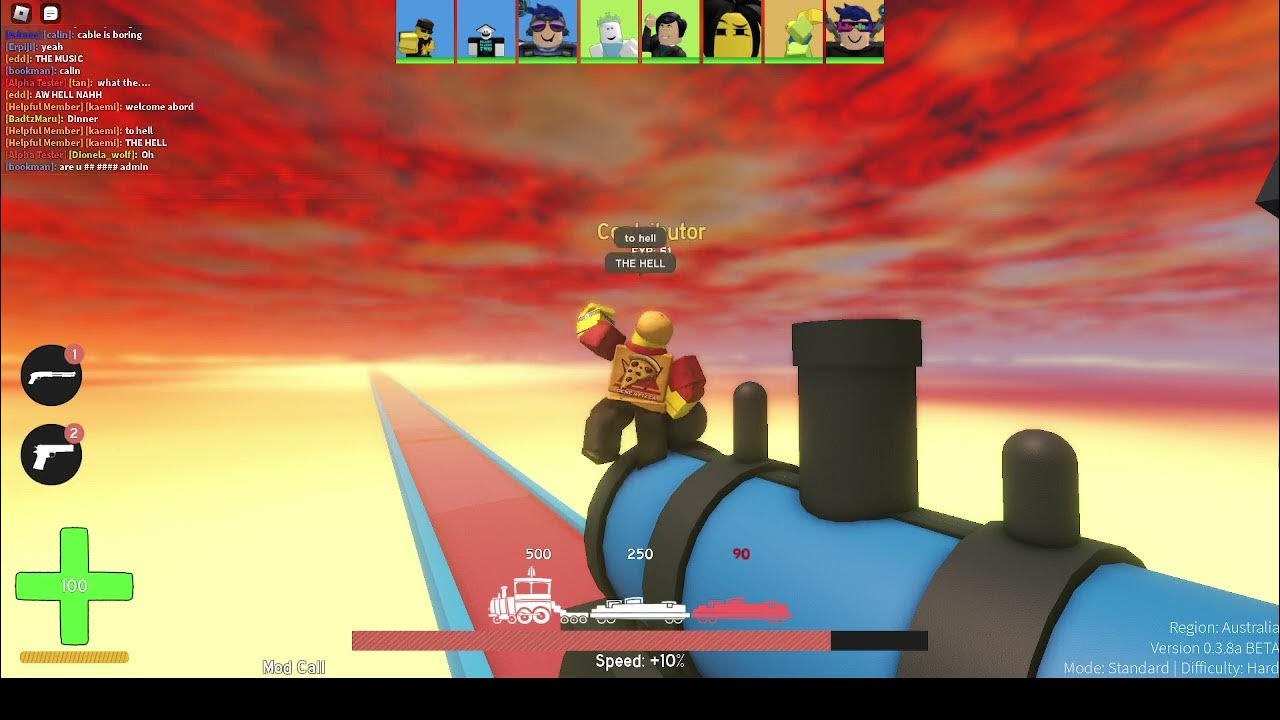 Defend The Train (Roblox) Dwunishment - YouTube