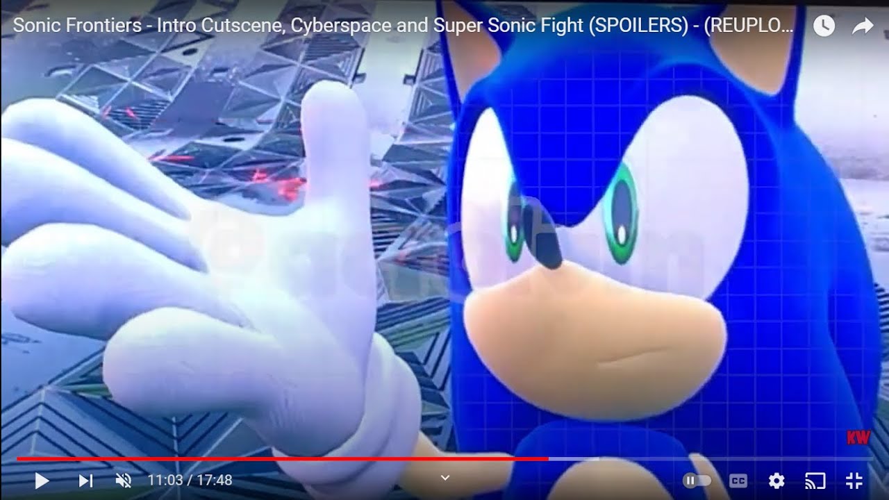 Sonic Frontiers Animation Compilation | Sonic Frontiers 1 Year ...