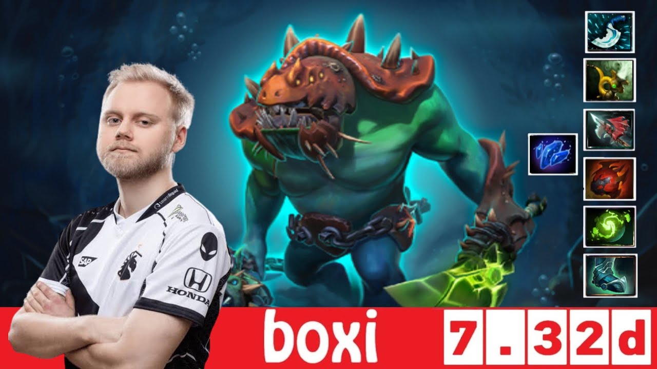 [DOTA 2] Liquid.boxi the TIDEHUNTER [OFFLANE] [7.32d] - YouTube