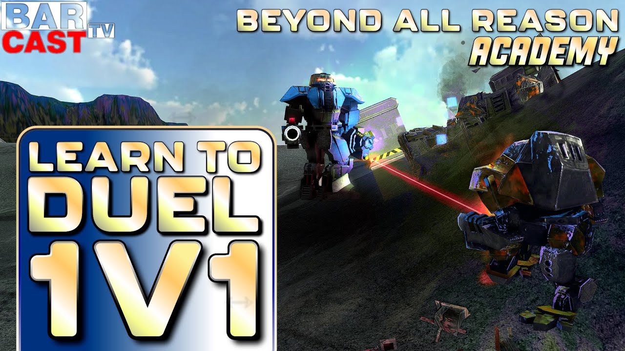 BAR Academy 1v1 Clinic -Beyond all Reason - YouTube