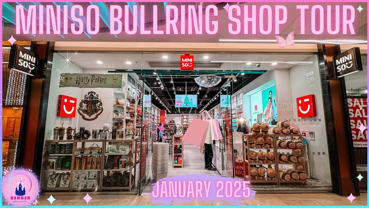 Miniso Birmingham Bullring Centre Shop Tour Vlog Come Shop With Me ...