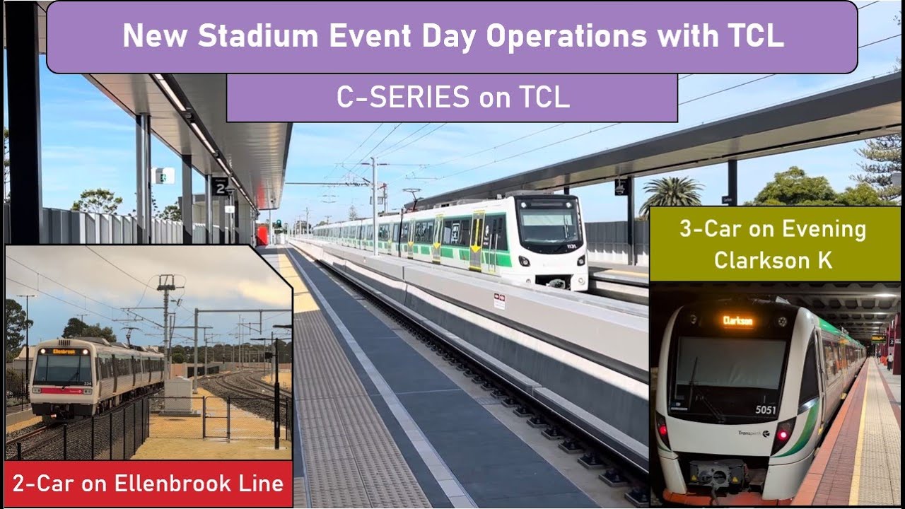 New Stadium Event Day Operations with TCL - C-SERIES on TCL, 2-Car ...