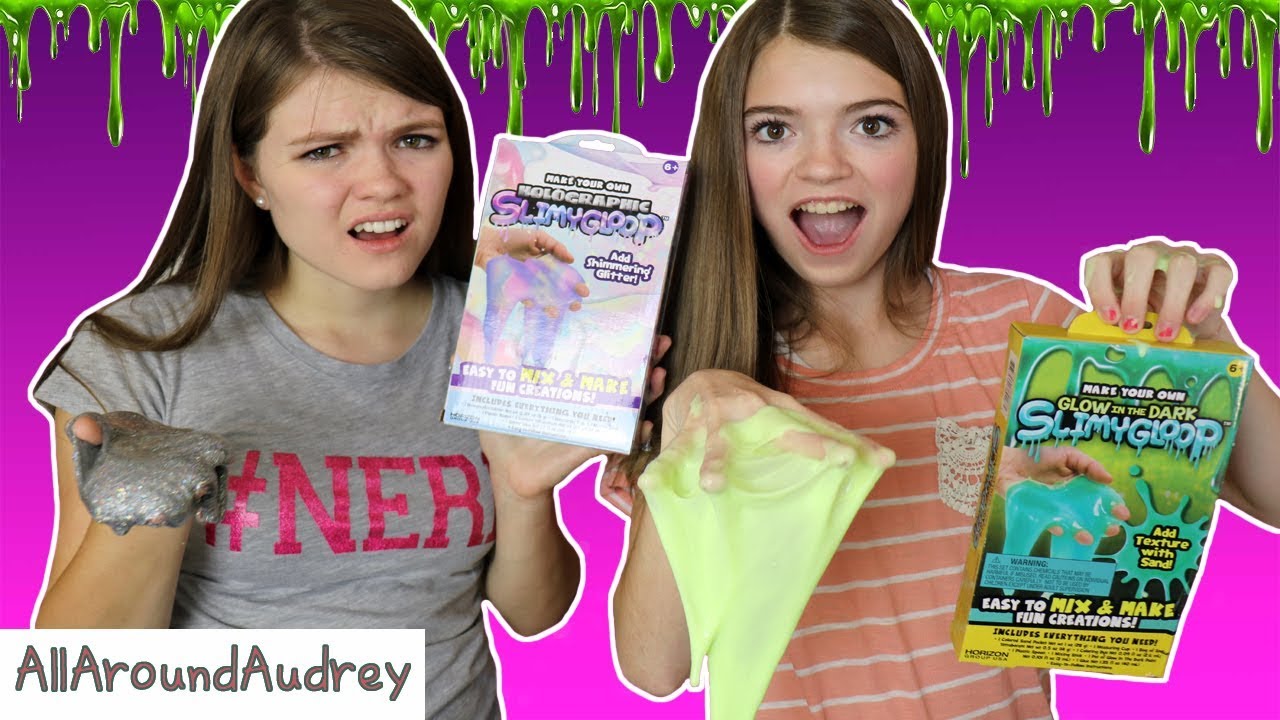 ARE THESE SLIME KITS WORTH $5? MAKING CRAZY SLIME! / AllAroundAudrey ...