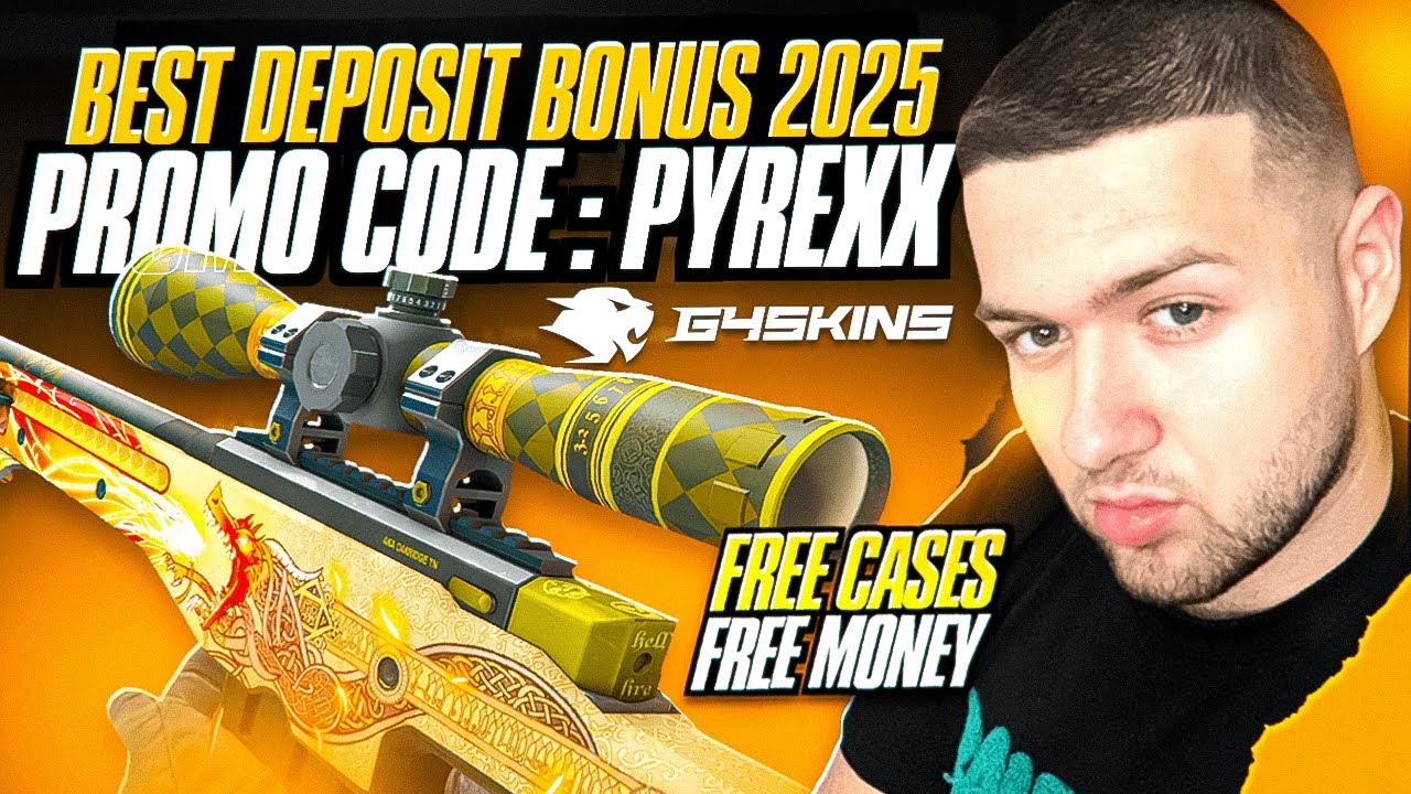 🎁 G4Skins Promo Code 2025 💰 ( Free Bonus Skins Money and Cases ...