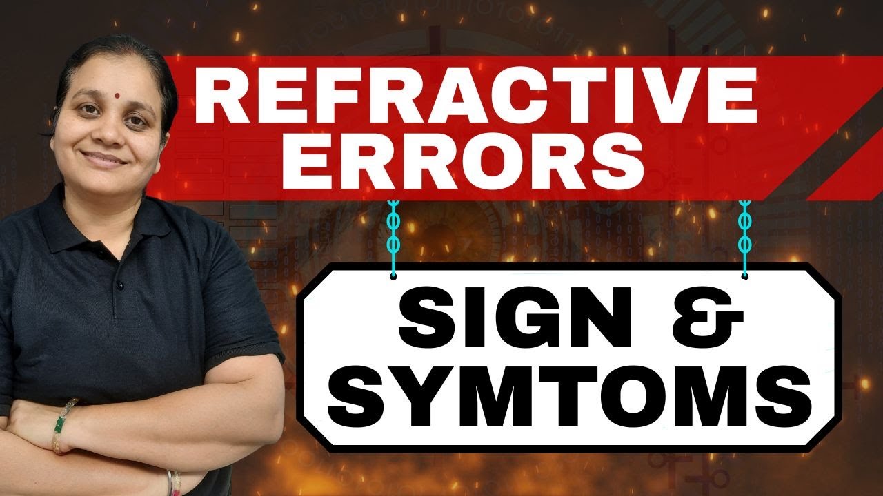 what is refractive errors of eye | sign of REFRACTIVE ERRORS | Glasses ...
