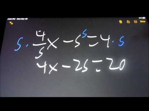 MAT 0028 2.2 Beginning Algebra myopenmath: Solve Eq's Using the Div ...