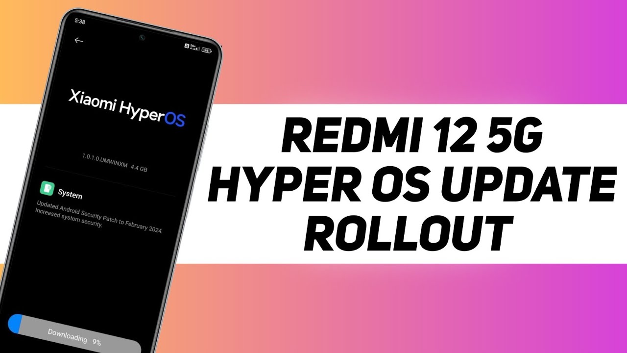 Redmi 12 5G Hyper OS Update Rollout | Hyper OS Update Redmi 12 5G ...