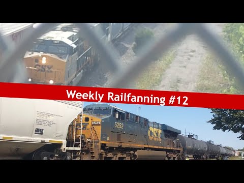 CSX 1827! | Weekly Railfanning #12 - YouTube