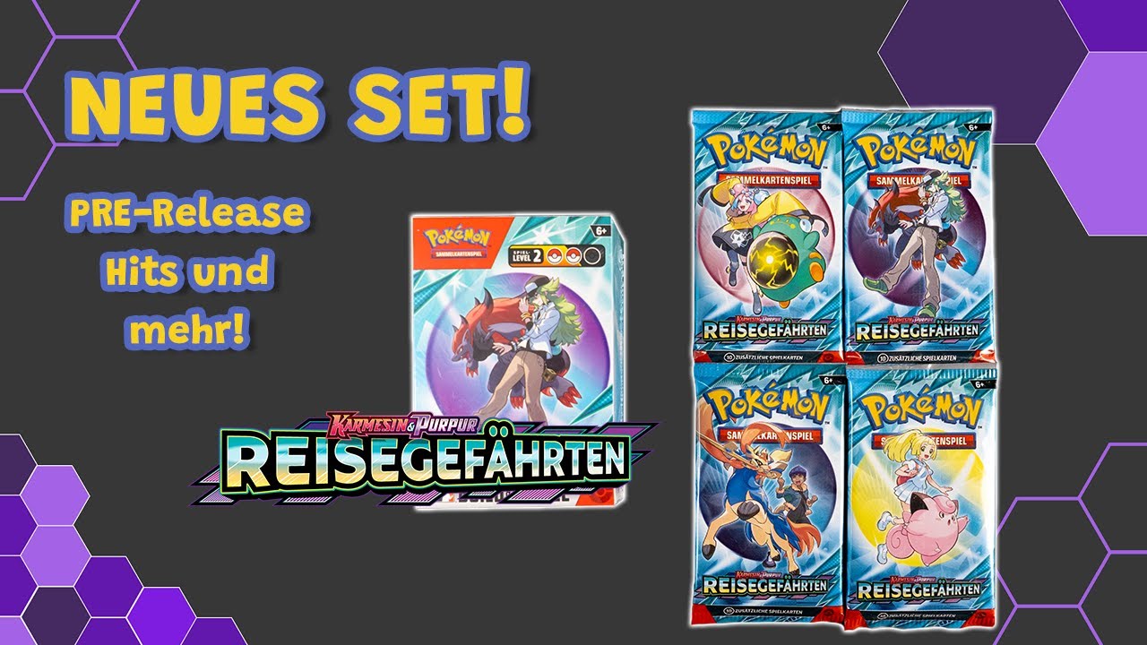 Reisegefährten PRE-RELEASE! Das neue Set kann kommen! 🎉 | Pokémon JTG 🧳 ...