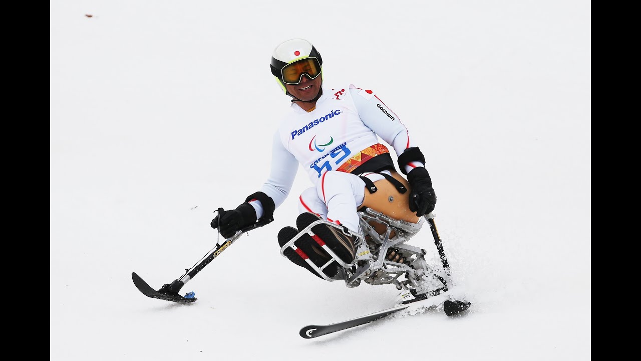 Akira Taniguchi | Men's super-G sitting | Sochi 2014 Paralympic Winter ...