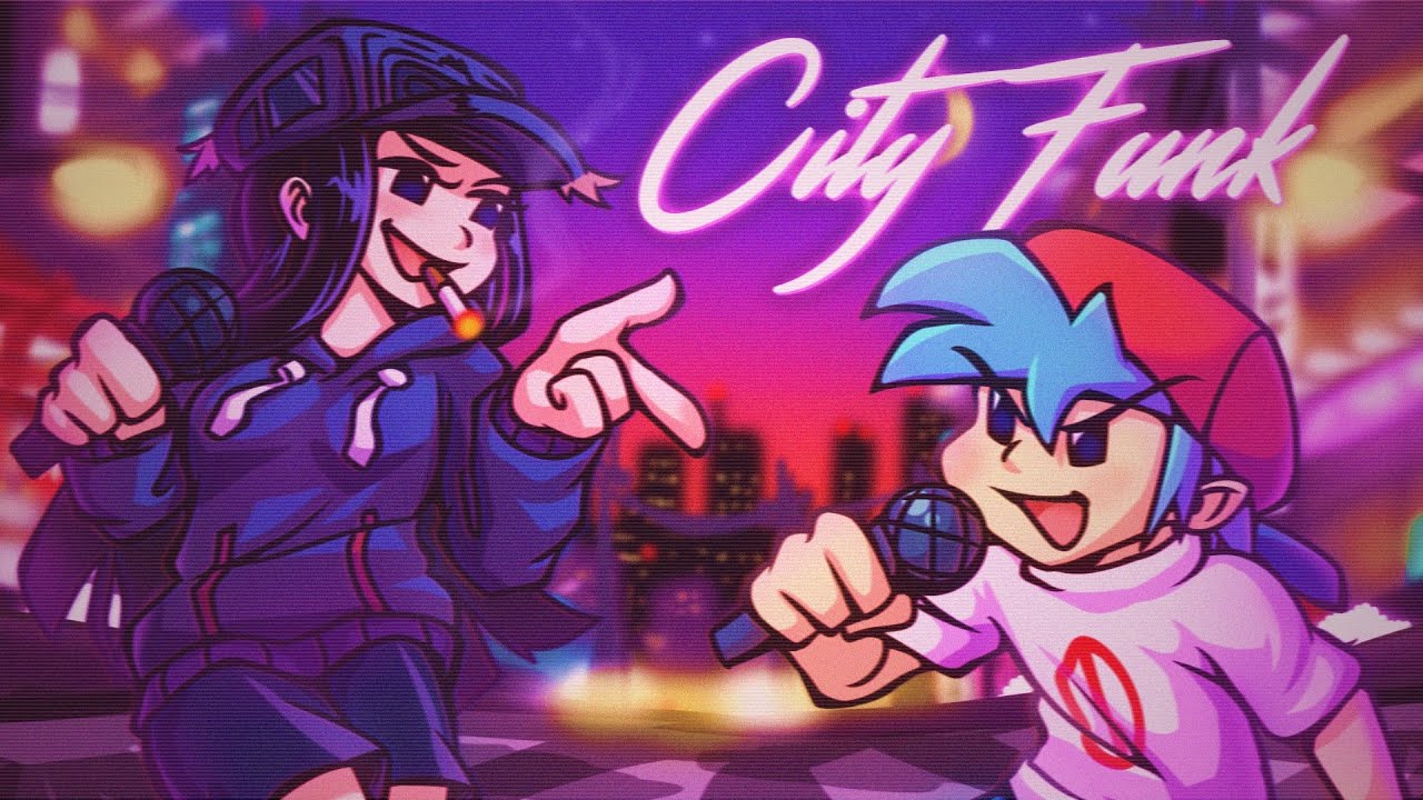 Friday Night Funkin' - City Funk (Vs. Cassette Girl) [Future Funk Remix ...