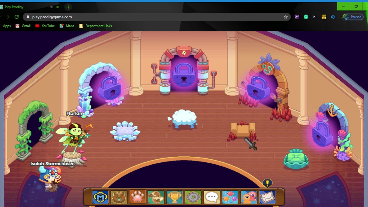 My whole Prodigy Inventory and progress - YouTube