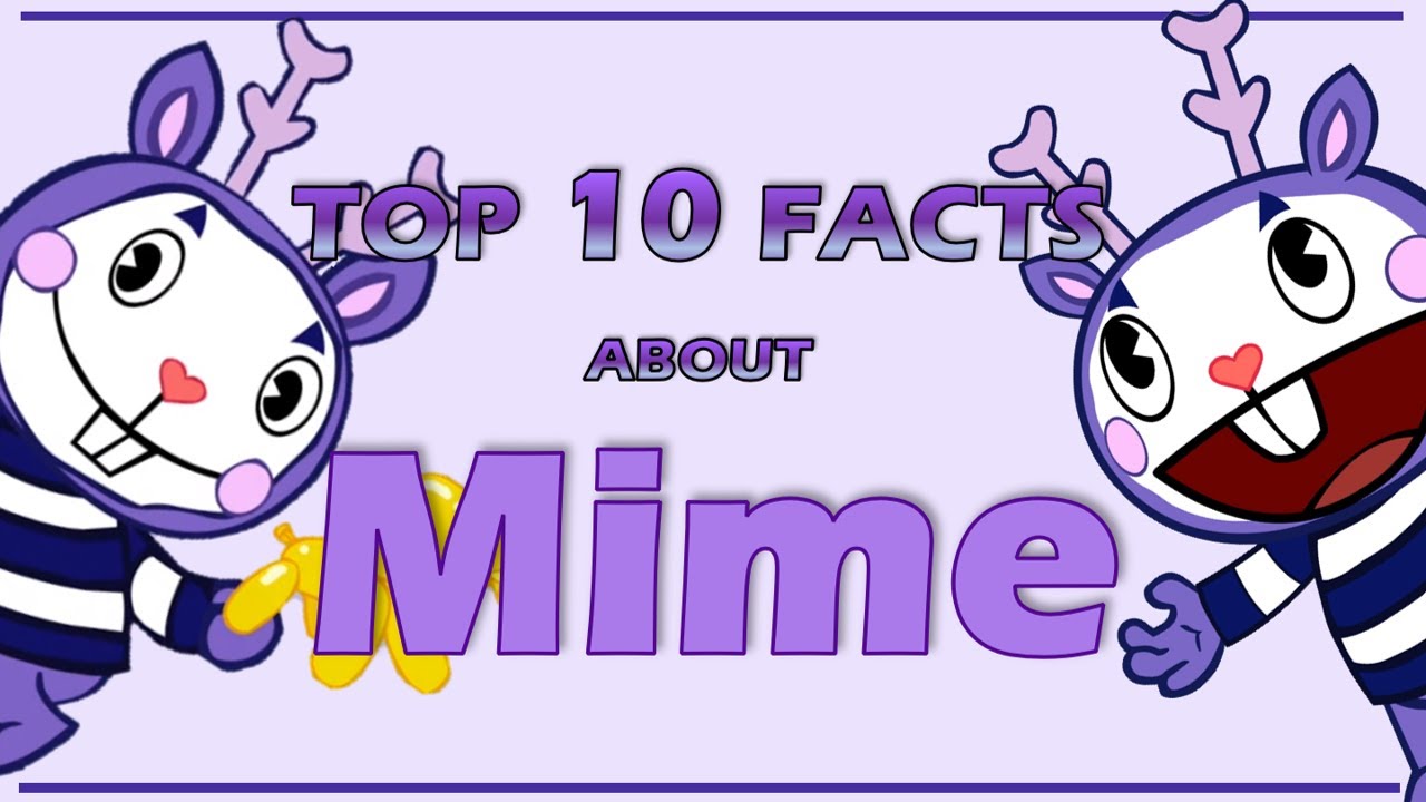 Top 10 Facts About MIME From Happy Tree Friends (Character review ...