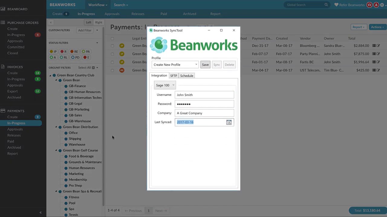 Payment Module - Creating Payments (ERP Integrated Payments*) - YouTube