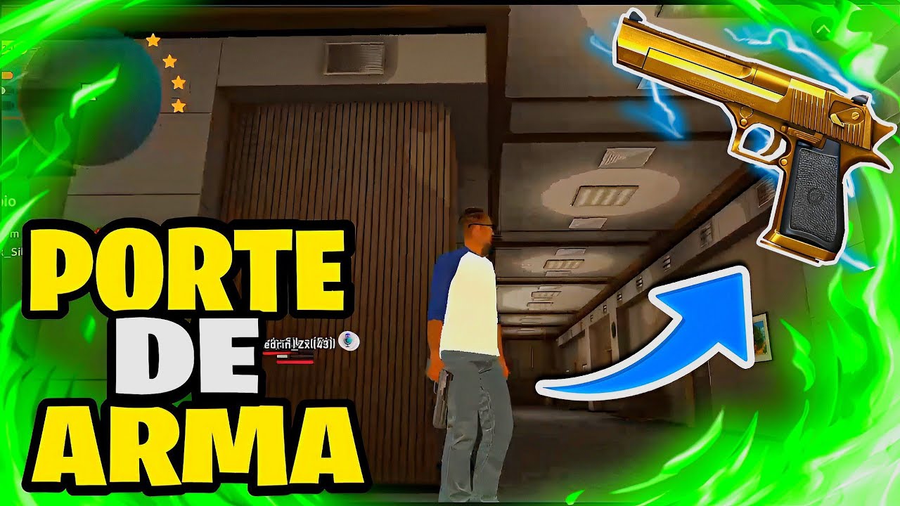 🔰COMO TIRAR PORTE DE ARMA NO RIO RISE🔰 - YouTube
