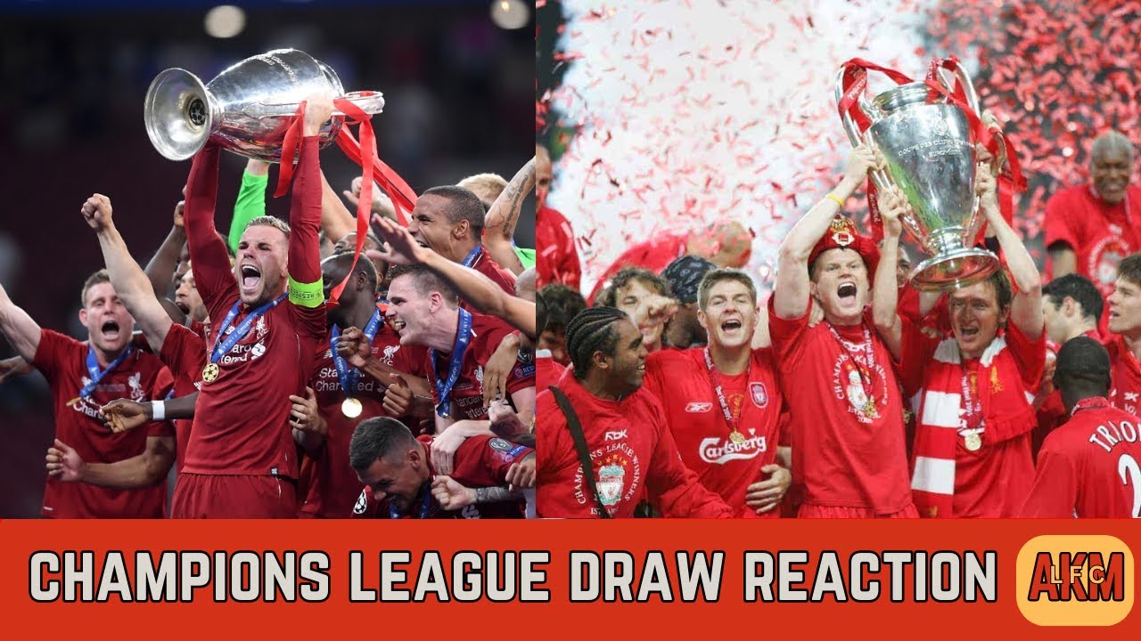 LIVERPOOL CHAMPIONS LEAGUE DRAW REACTION - YouTube