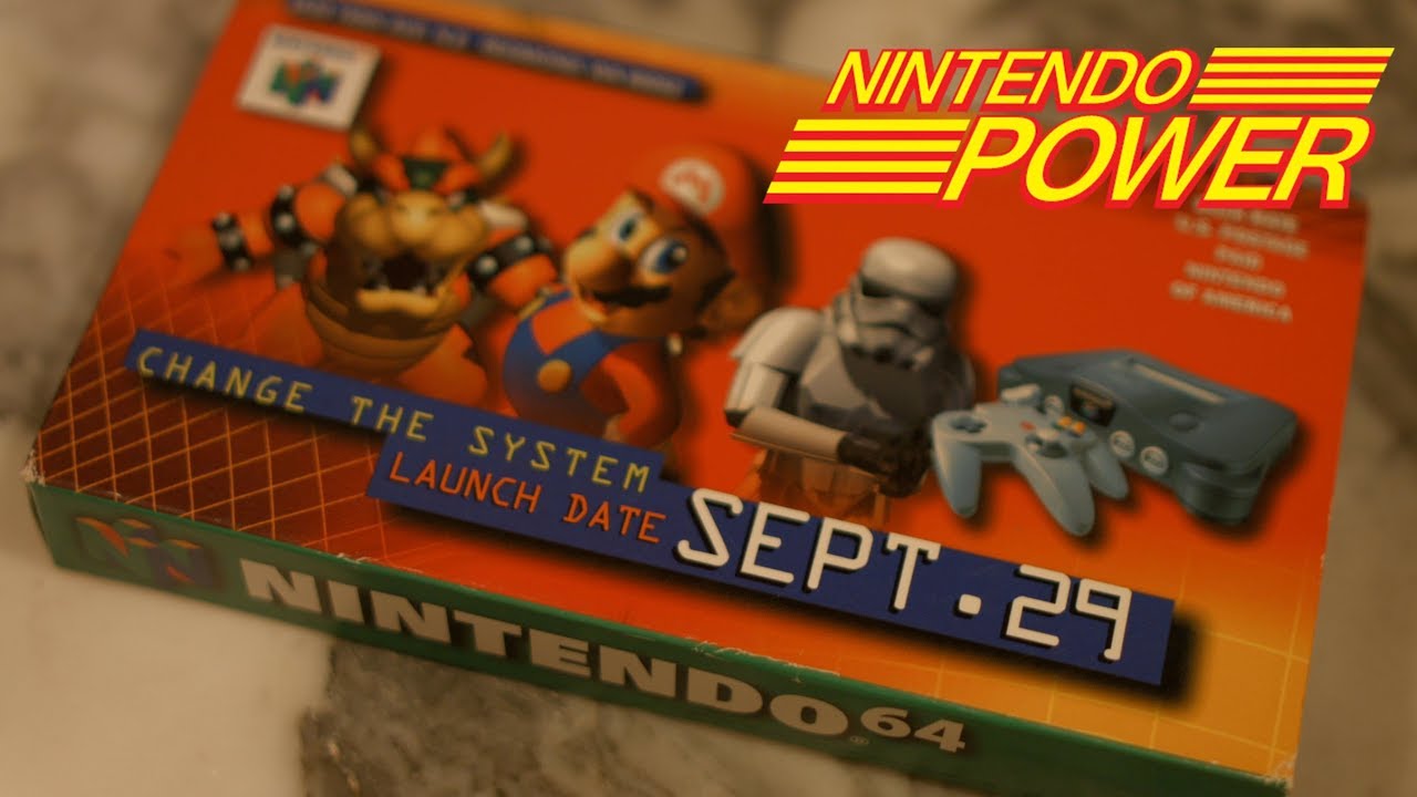 Nintendo Power's "Change the System" 1996 N64 VHS Promo - YouTube