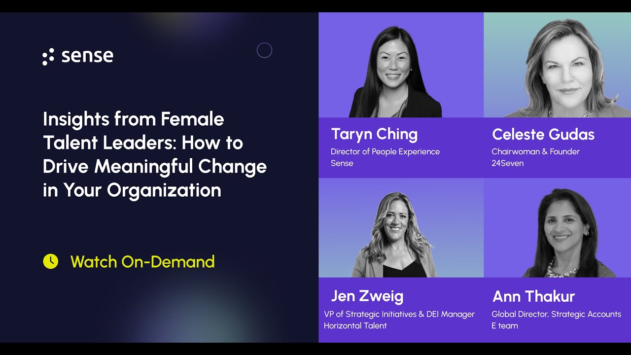 Insights from Female Talent Leaders: How to Drive Meaningful Change in ...