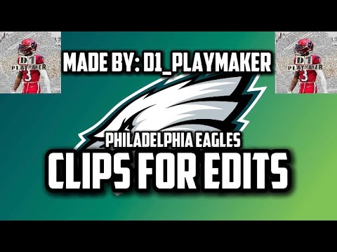 3 minutes of high quality Philadelphia Eagles clips for edits #clips # ...