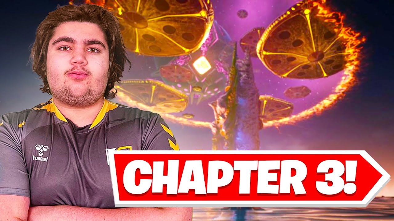 FORTNITE CHAPTER 3 EVENT (Reaction w/ FaceCam) - YouTube