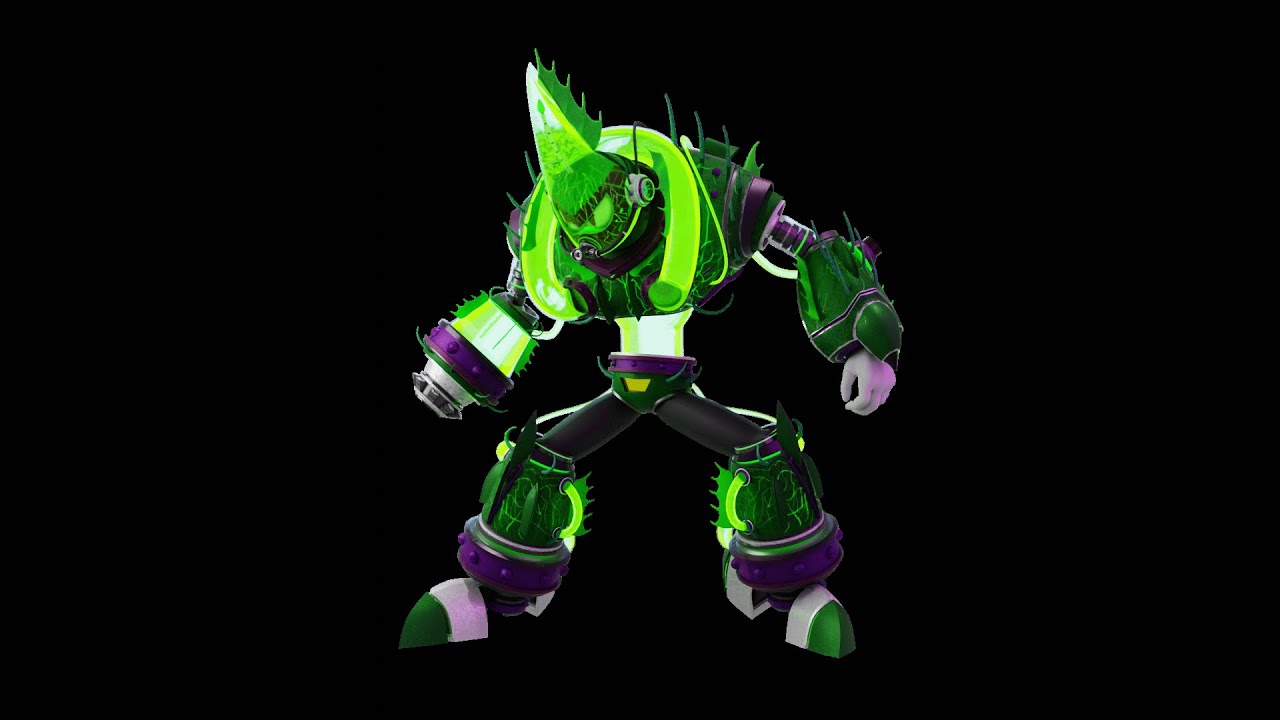 Acid Man 3D Idle Animation - YouTube