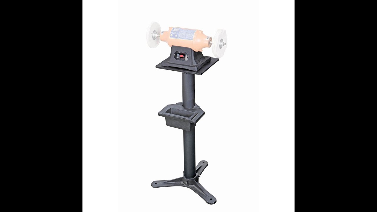 Pedestal Stand Harbor Freight Central Machinery for Bench Grinder w Dr ...