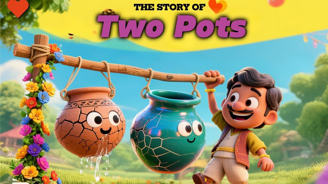 🌟 The Story of Two Pots | Inspirational Moral Story for Kids & Toddlers ...
