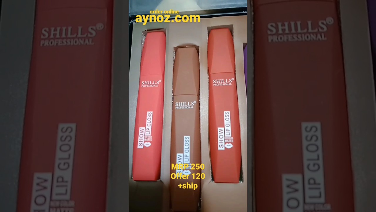 shills lip gloss liquid matte lipstick #cosmetics #beauty #viral # ...