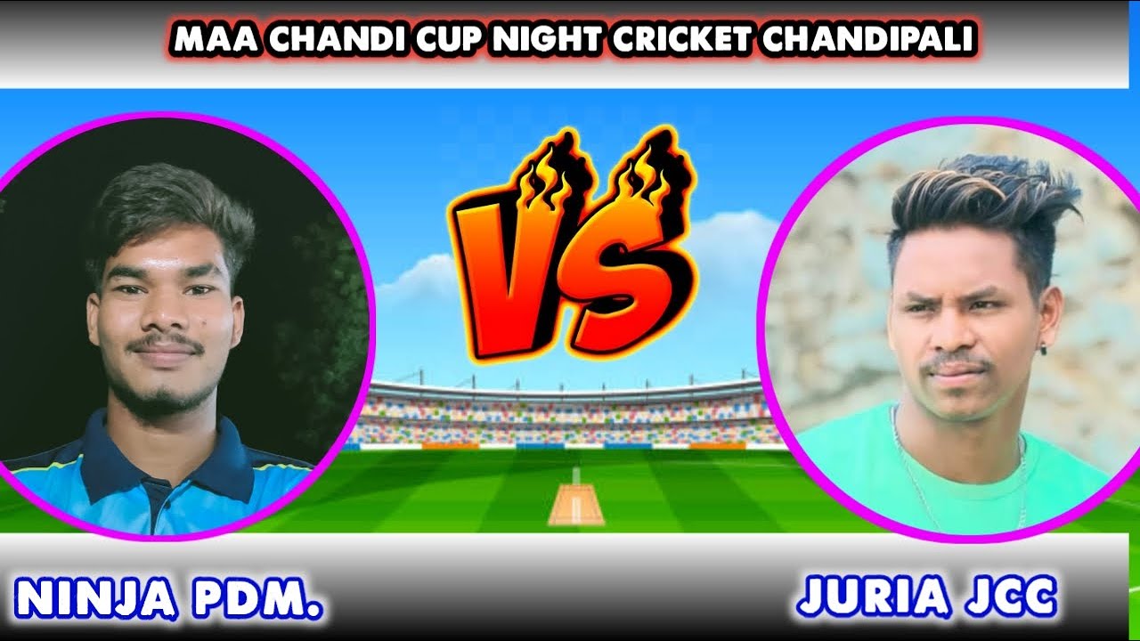 LIVE🔴𝐇𝐞𝐥𝐥𝐨𝐒𝐏🎤NINJA PDM. vs JURIA JCC//MAA CHANDI CUP NIGHT CRICKET ...