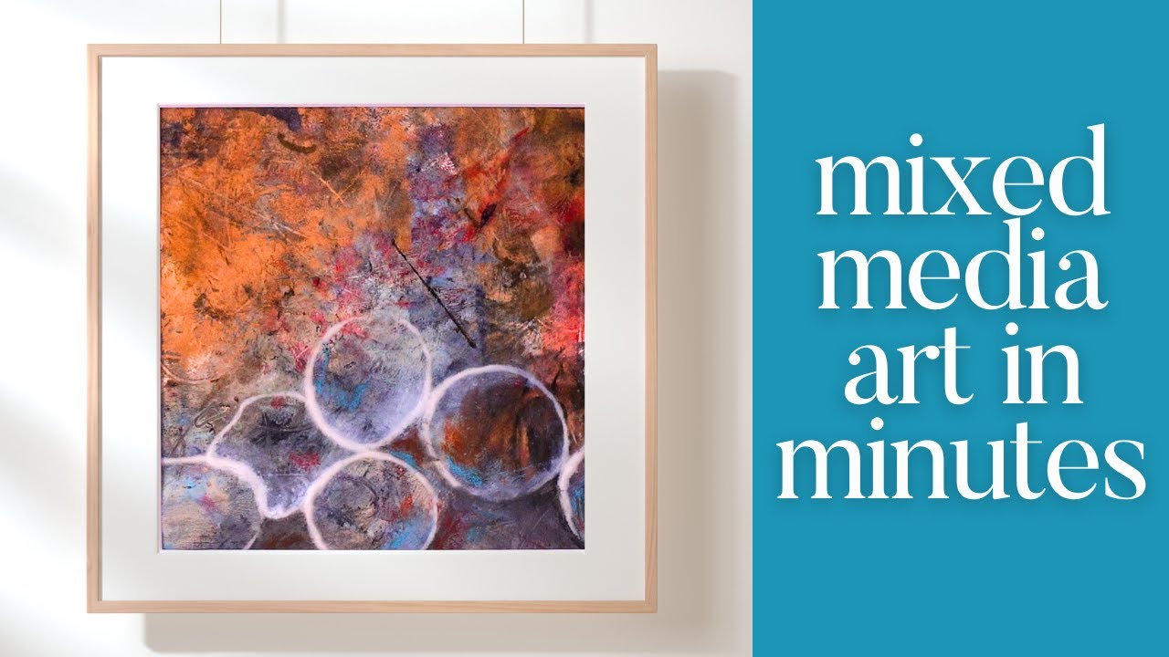 Easy Mixed Media Art Techniques Anyone Can Try! - YouTube