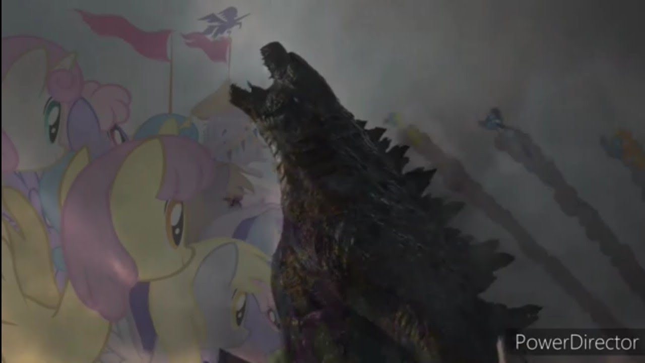 Godzilla Meets My Little Pony ( All Hail Godzilla Savior Of Equestria ...