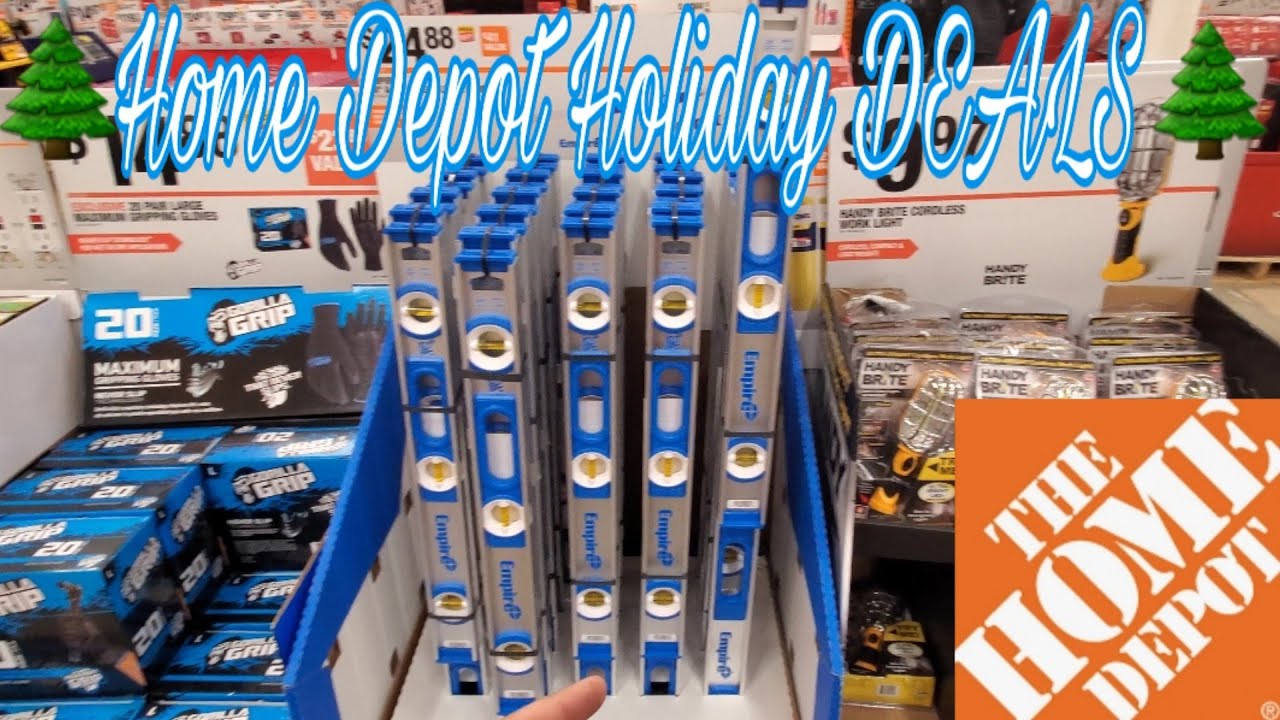 Home Depot LIVE!! Holiday Promo Must Buy DEALS...PART 3 - YouTube