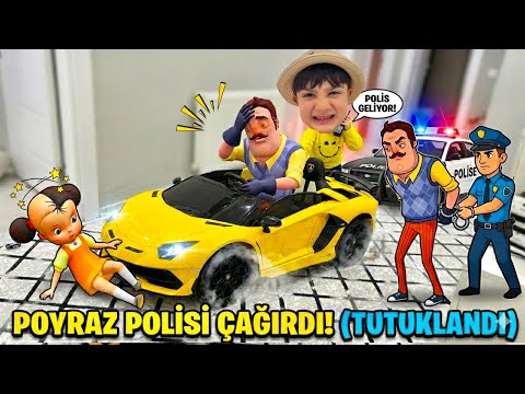 POYRAZ VE ELA ROBOTA ÇARPTI ! ROBOT YERE DÜŞTÜ !!