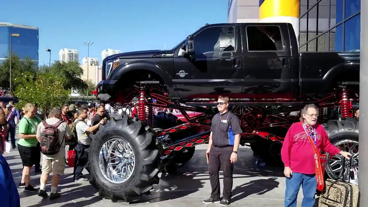 Sema 2018 Ford Monster Bro Dozer Walk Around - YouTube