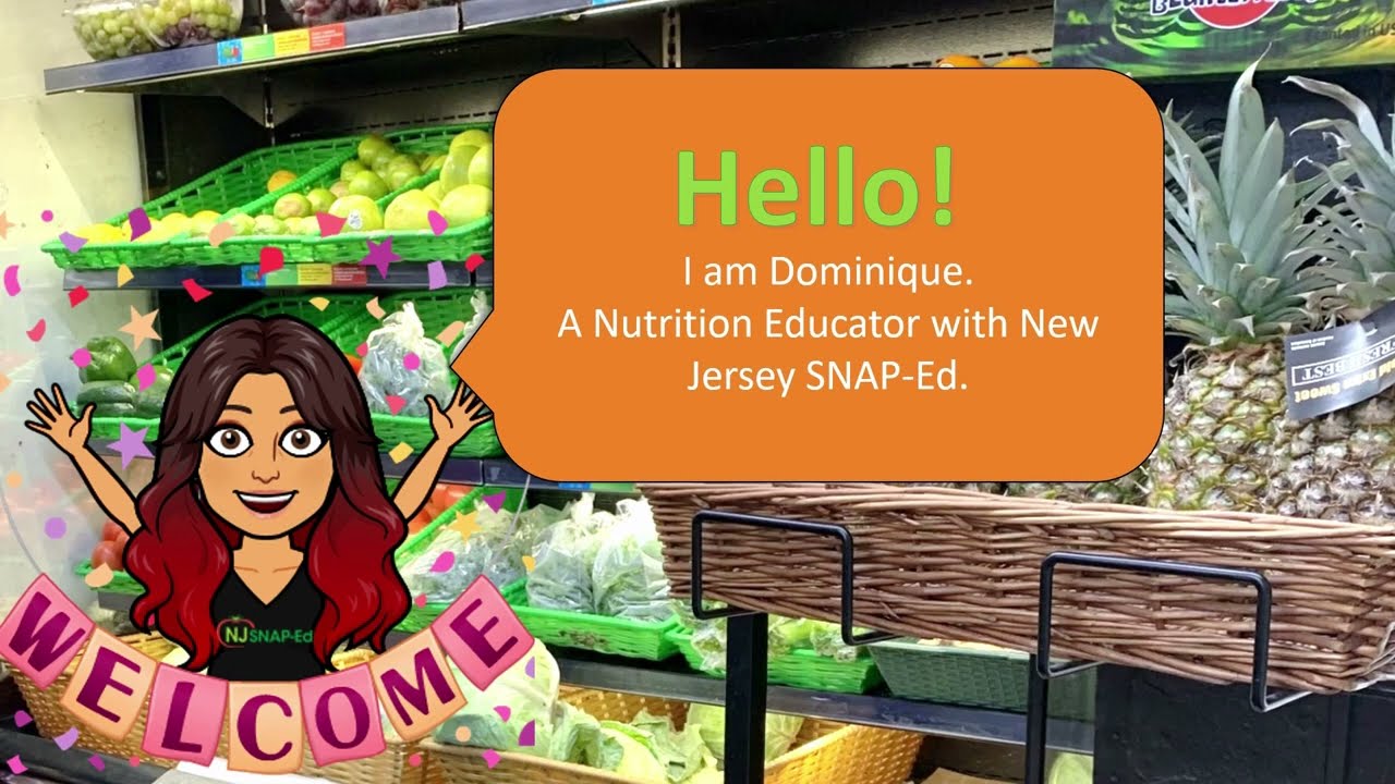 NJ SNAP-Ed Wellness Wednesday: 20 Minute Meals for $20 - YouTube