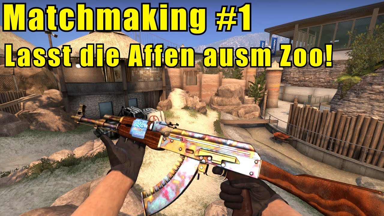 CS:GO - Lasst die Affen ausm Zoo! - Matchmaking #1 - YouTube