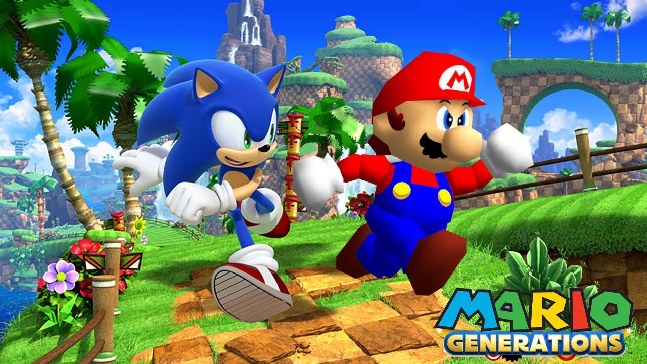 J'ai mis Mario DANS Sonic Générations ?! (SM64 Generations Mod) - YouTube