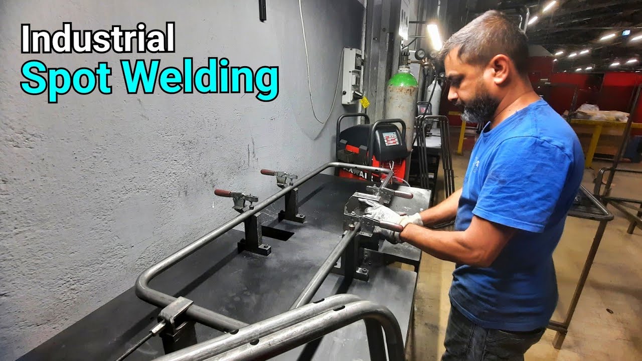 HOW TO DO SPOT WELDING | INDUSTRIAL WELDING TECHNOLOGY FOR BEGINNERS ...
