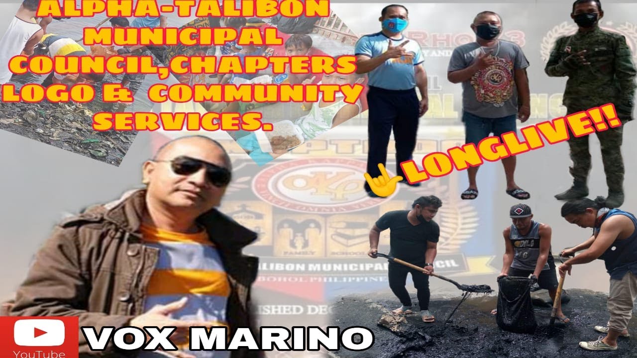 ALPHA-TALIBON MUNICIPAL COUNCIL,CHAPTERS LOGO AND COMMUNITY SERVICES ...