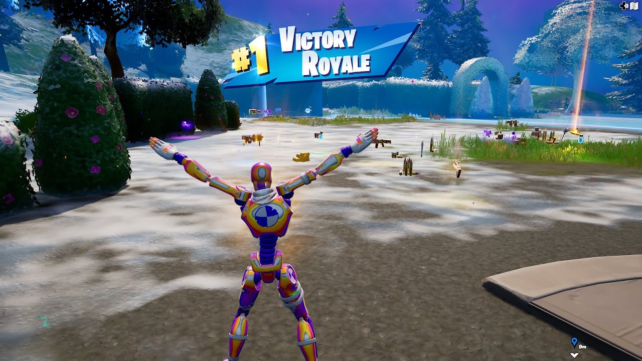 *NEW* DUMMY SUPREME SKIN GAMEPLAY IN FORTNITE!! FNCS SUPREME SKINS # ...