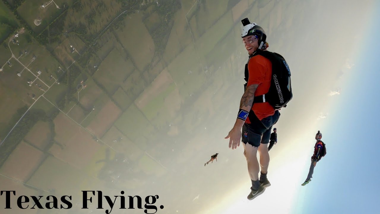 Texas Flying. (Skydiving) - YouTube