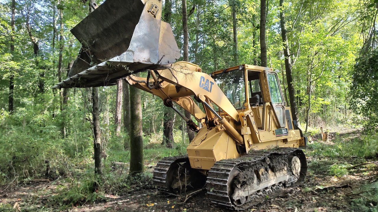 More Farm Clearing With The Loader - YouTube